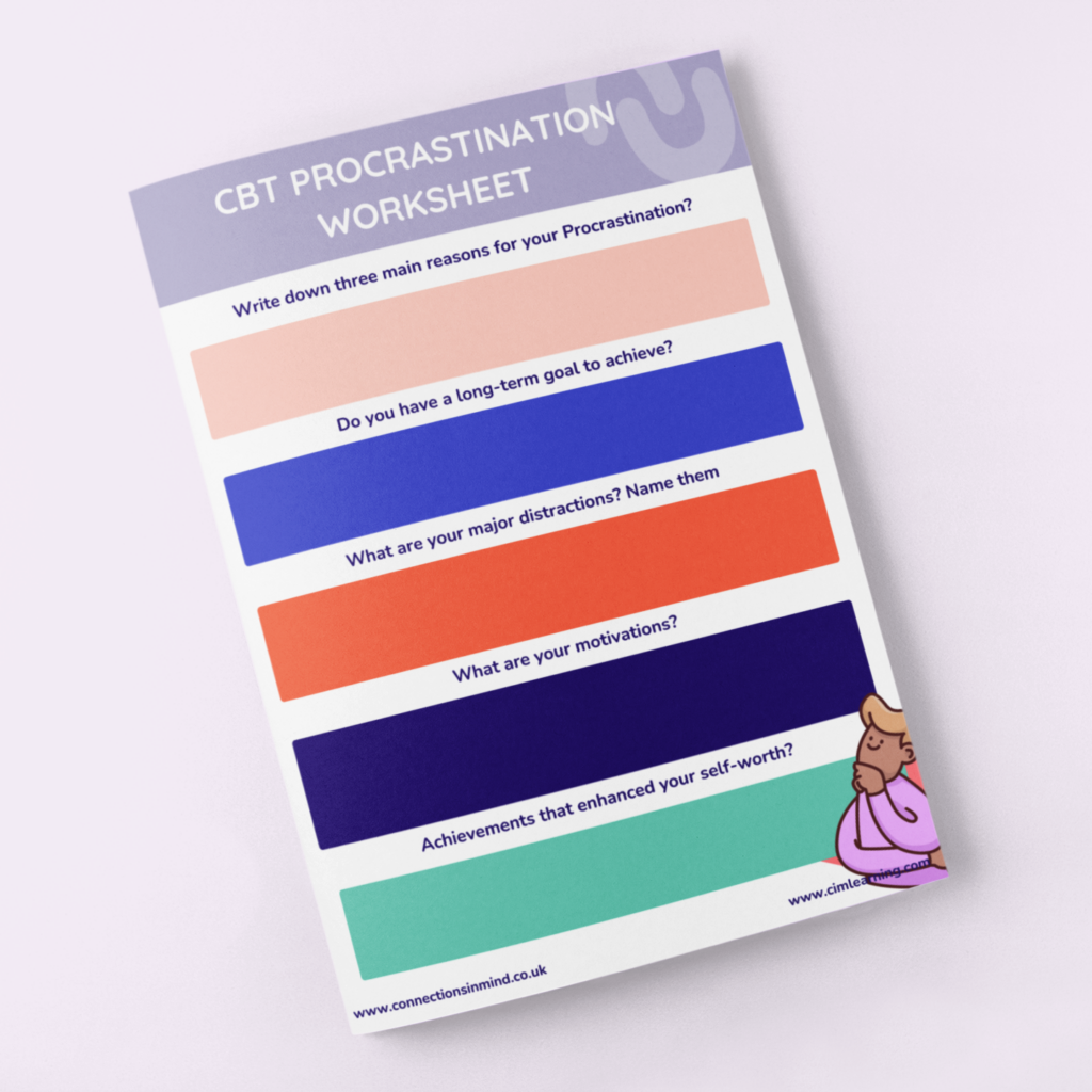 CBT Procrastination Worksheet - Brain Hub