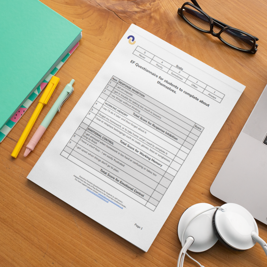Student Executive Function Self-Assessment Questionnaire - Brain Hub