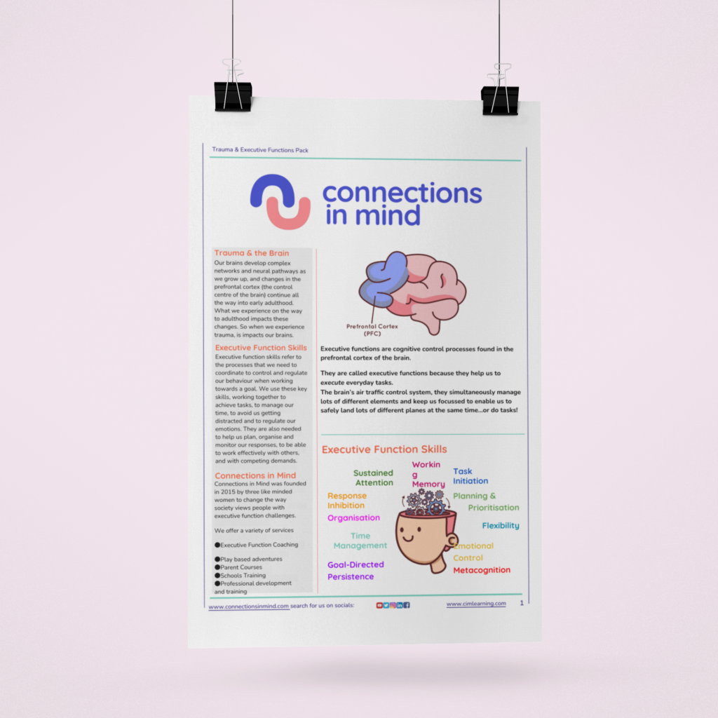 Trauma and Executive Functions Pack - Brain Hub